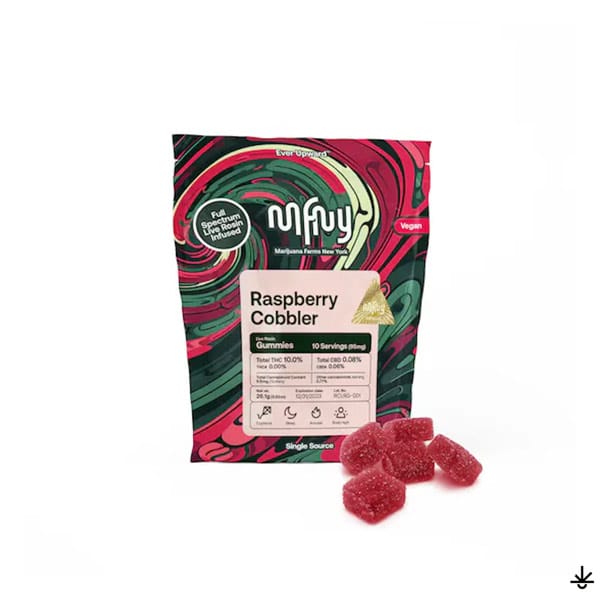 Gummies | mfny | Live Rosin | Raspberry Cobbler | Delivery | Weedubest